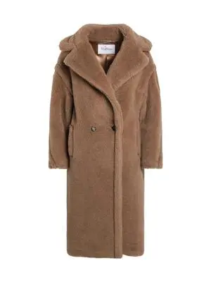 Max Mara Camel-coloured Teddy Bear Icon Coat - Brown