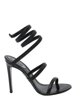 Rene Caovilla Juniper Pump Sandals - Black