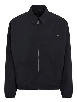 Prada Blouson In Technical Fabric - Blue