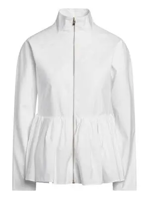 Alaïa Cotton Poplin Jacket - White