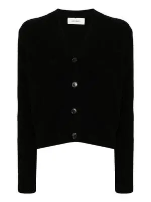 LISA YANG LISA YANG Cashmere-Silk Blend Cardigan Black