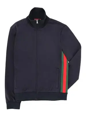 Gucci Zip Up Track Jacket - Black