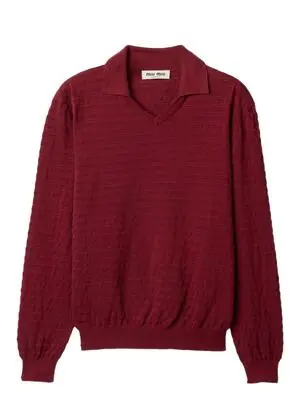 Miu Miu Cotton Polo Shirt - Multicolor