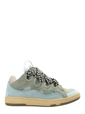 LANVIN Lanvin Blue Trainers - Low-Tops Men Blue