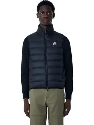 Moncler Roccofque Quilted Vest - Black