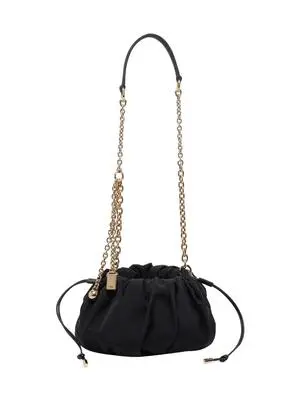 Chloé Plisse' Clutch Bag - Black