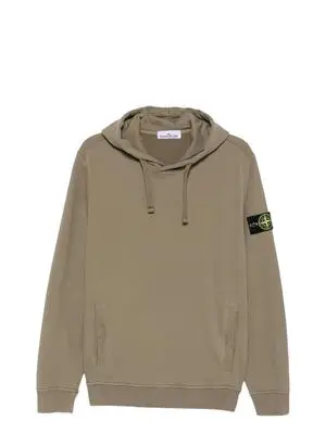 Stone Island Hooded Sweatshirt - Green