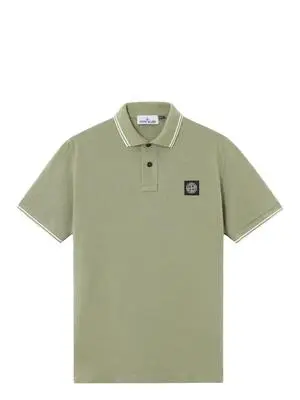 Stone Island Stretch Organic Cotton Polo Shirt - Multicolor