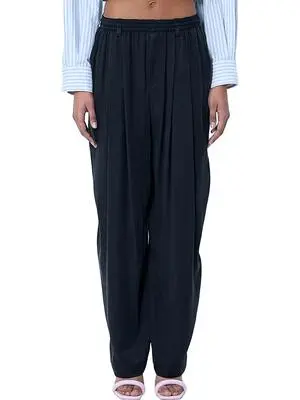 Alexander Wang Pleated Pants - Black