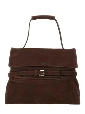 Moschino Tie Me Medium Bag - Brown