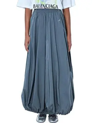Balenciaga Balloon Tracksuit Maxi Skirt - Gray
