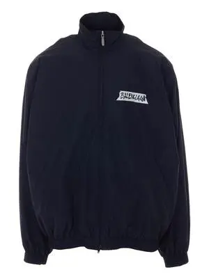 Balenciaga Masking Tape Track Jacket - Black