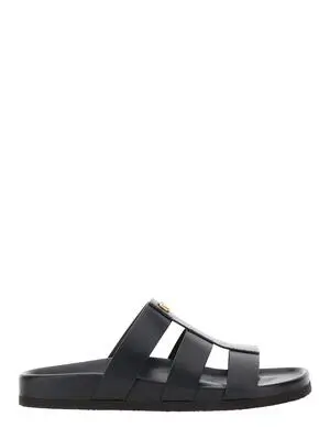 Valentino Garavani Leather Cage Sandals - Multicolor