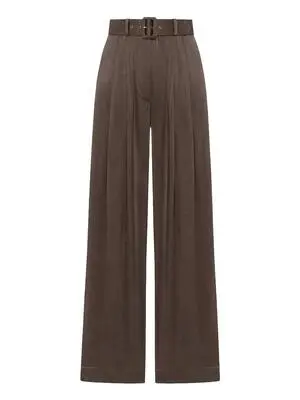 Zimmermann ZIMMERMANN Wide Leg Silk Trousers Multicolor