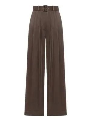 Zimmermann ZIMMERMANN Wide Leg Silk Trousers Multicolor
