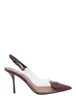 Alaïa Le Coeur Slingback Pumps - Red