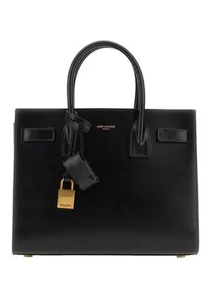 Saint Laurent Classic Baby Sac De Jour Bag - Black