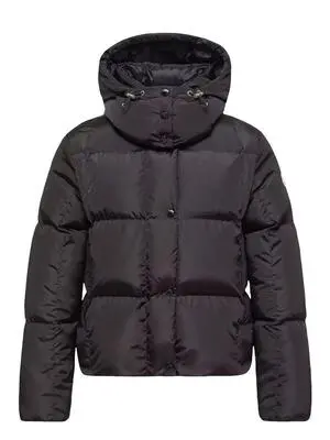 Moncler Castlenew Hooded Down Jacket - Black