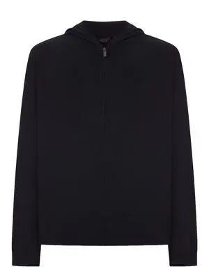 Gucci Soft Rayon Jersey Zip-up Jacket - Black