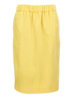 Dries Van Noten Safya Skirt - Yellow