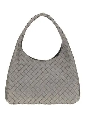 Bottega Veneta Campana Shoulder Bag - Gray