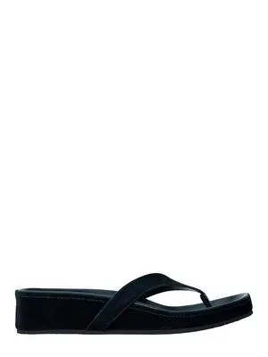 Phoebe Philo Round Flip Flop - Black