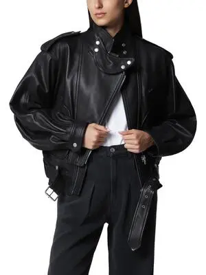 Isabel Marant Étoile Leather Jacket - Black