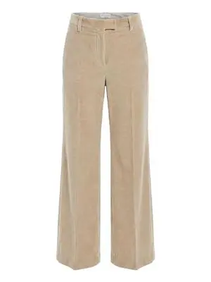 Brunello Cucinelli Cotton Velvet Trousers - Multicolor