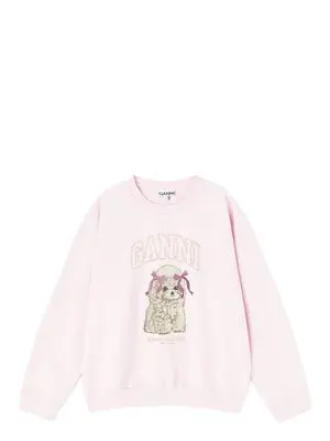 GANNI Ganni Women Puddle Organic Cotton Sweater Multicolor