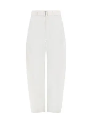 LEMAIRE Twisted Pants - White