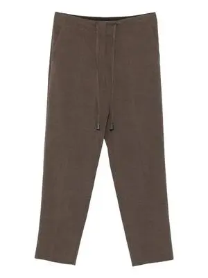 Giorgio Armani Straight Trousers - Gray