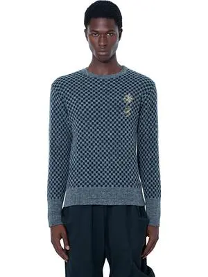 VIVIENNE WESTWOOD Checkmate Jumper - Gray