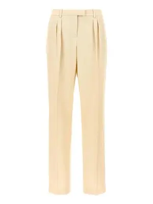 TOM FORD TOM FORD Tailored Pleated Pants Cream