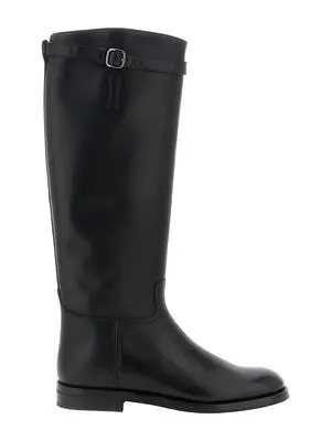 Church's Michelle G Calf Leather Boots - Black