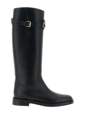Valentino Garavani Vlogo Signature Boots - Black