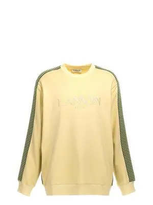 LANVIN Side Curb Sweatshirt - Yellow