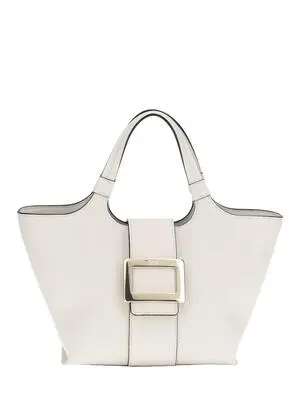 ROGER VIVIER Belle Vivier Handbag - White