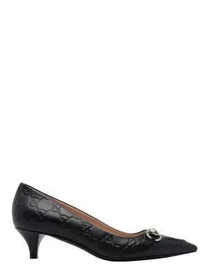 Gucci Leather Pumps - Black