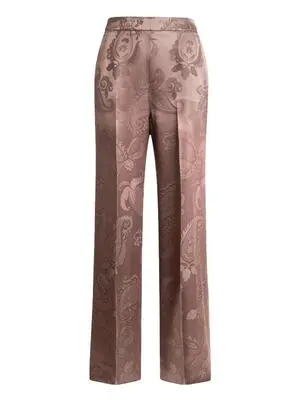 Etro Trousers Straight Trousers - Brown