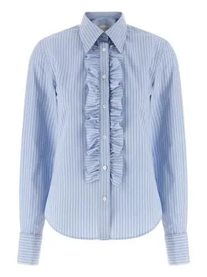AMI Paris Jabot Shirt - Blue