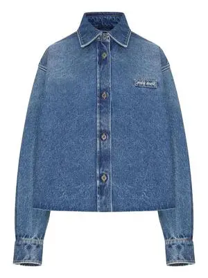 Miu Miu Denim Shirt - Blue
