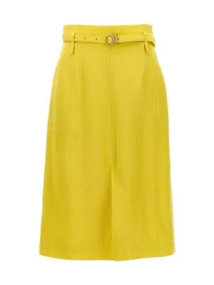 JIL SANDER 66' Skirt - Yellow