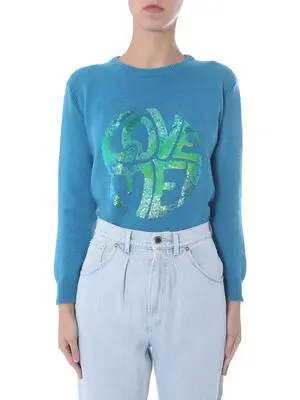 Alberta Ferretti Alberta Ferretti Women Love Me Sweater Multicolor