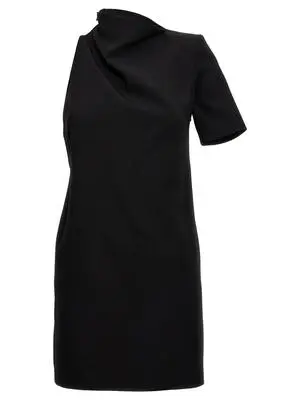 Sportmax Etere Viscose Dress - Black