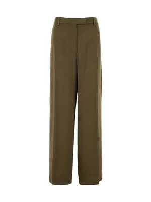 DRIES VAN NOTEN DRIES VAN NOTEN Crepe Penn Palazzo Pant