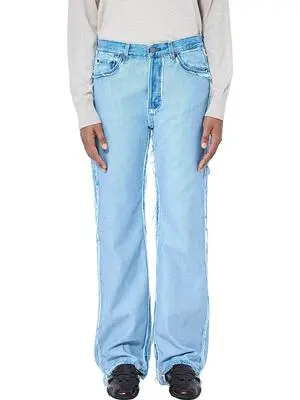 Acne Studios Frayed Denim Jeans - Blue