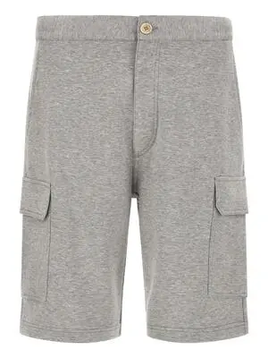 Brunello Cucinelli Cargo Bermuda Shorts - Gray