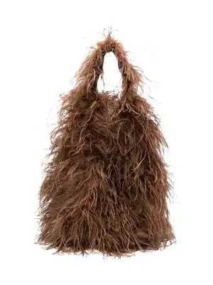 YVES SALOMON Yves Salomon Brown Shoulder Bags Women Brown