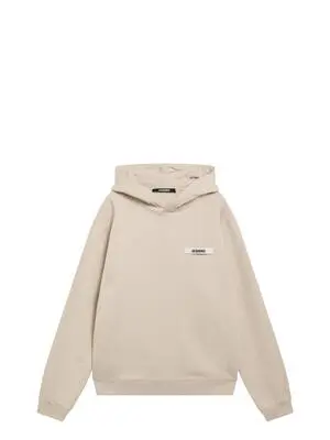 Jacquemus Cotton Fleece Hoodie - Cream