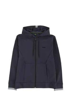 BOSS Zipper Hoodie - Blue